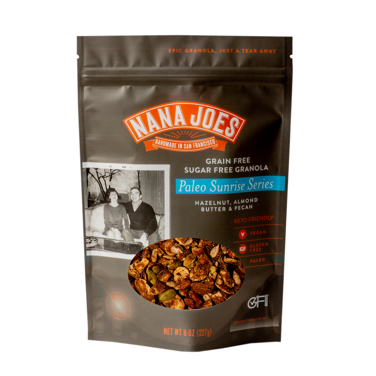 Paleo Sunrise Series: Hazelnut, Almond Butter & Pecan | Nana Joes Granola